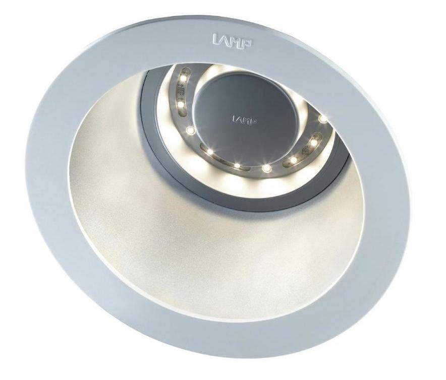 DOMO, the new LAMP LED downlight with high visual comfort (UGR